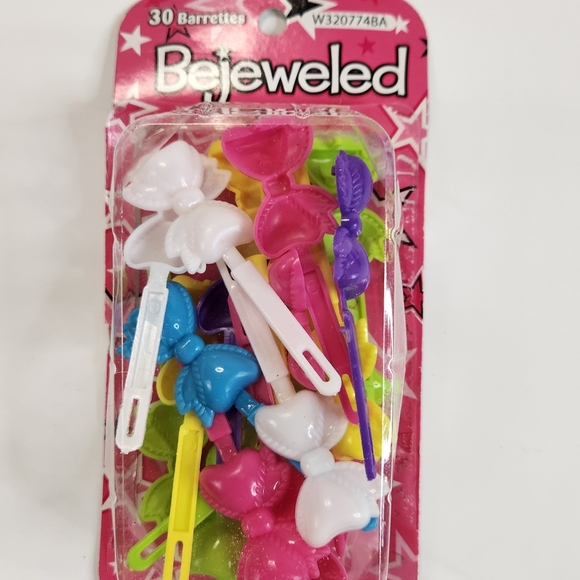Bejeweled | Accessories | 8 Vintage Girls Hair Barrettes Designer ...